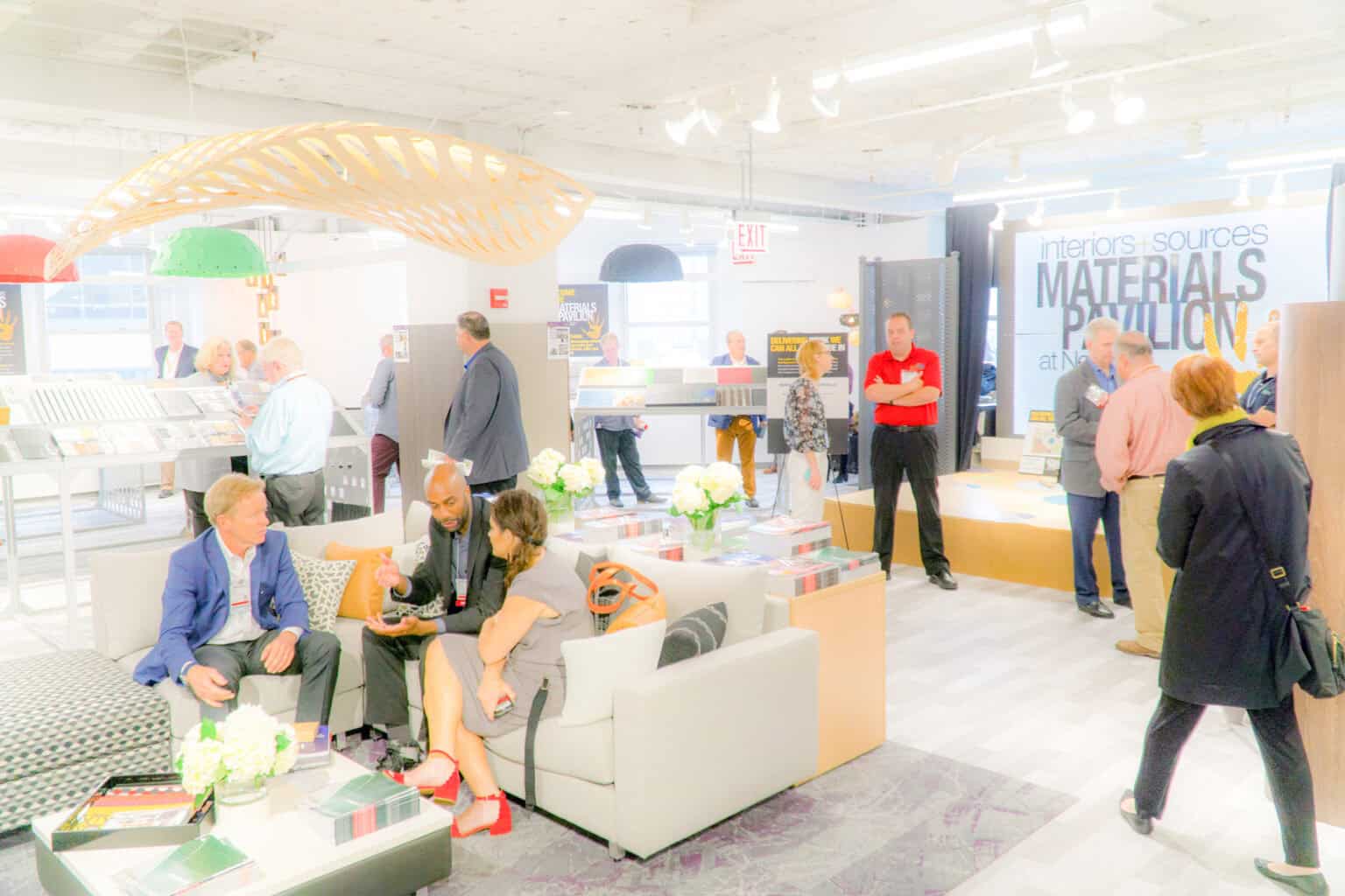 Materials Pavilion at NeoCon » Material Intelligence